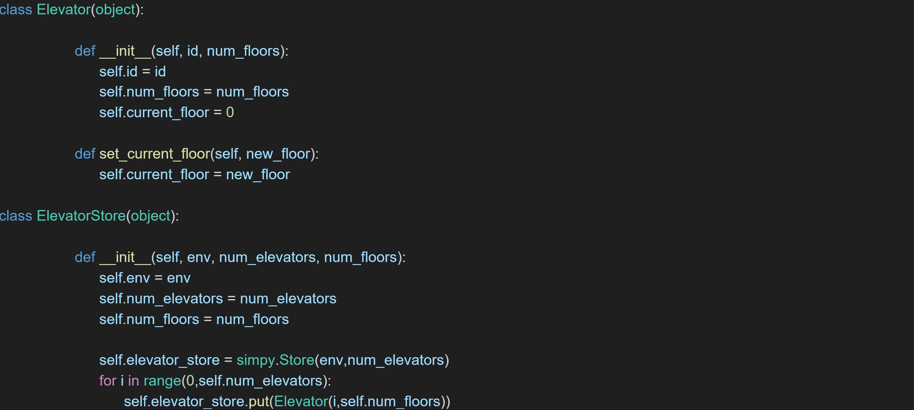 SimPy - Discrete Event Based Digital Twin — Combine